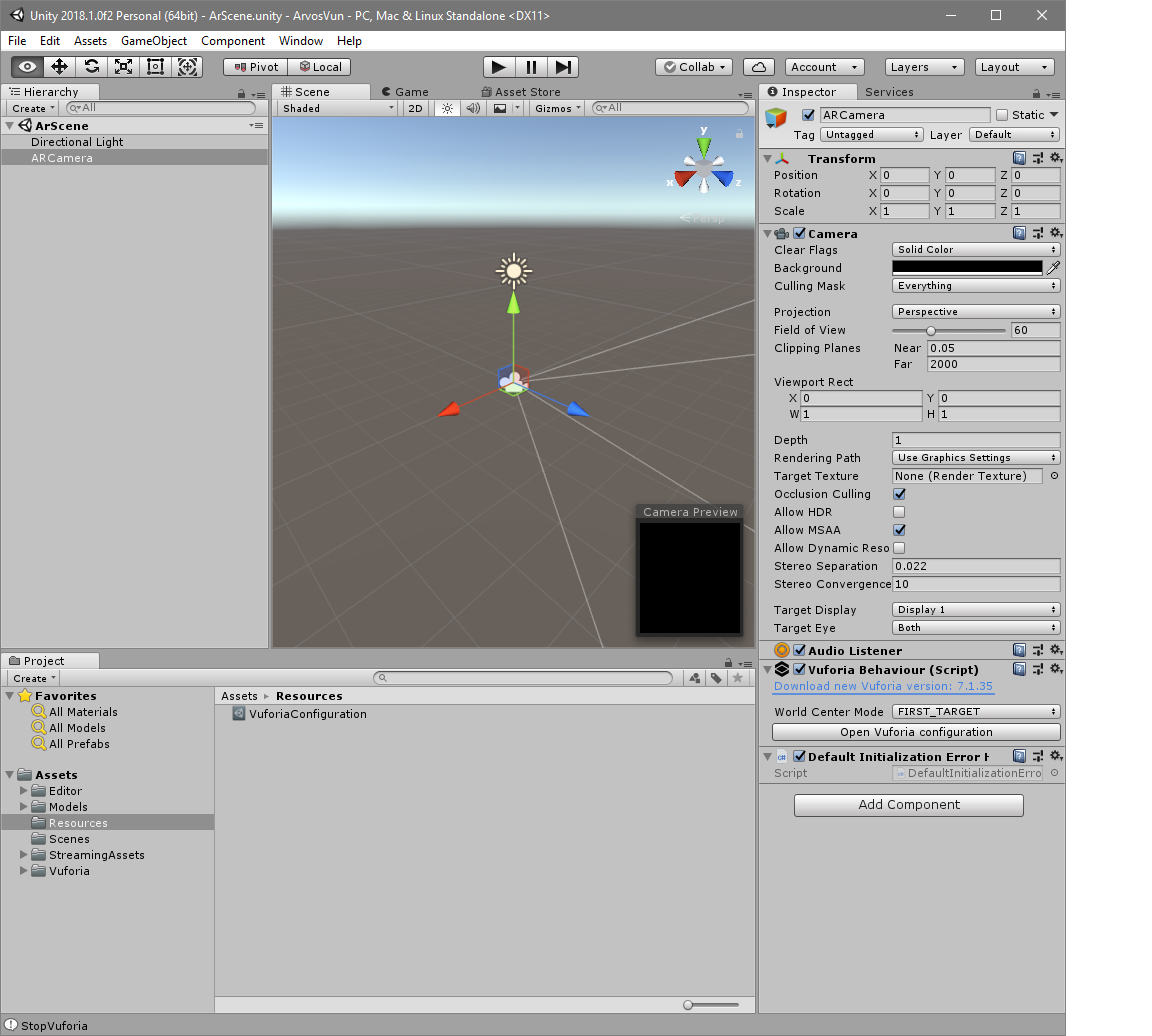 Arvos-Vuforia-Unity-Tutorial